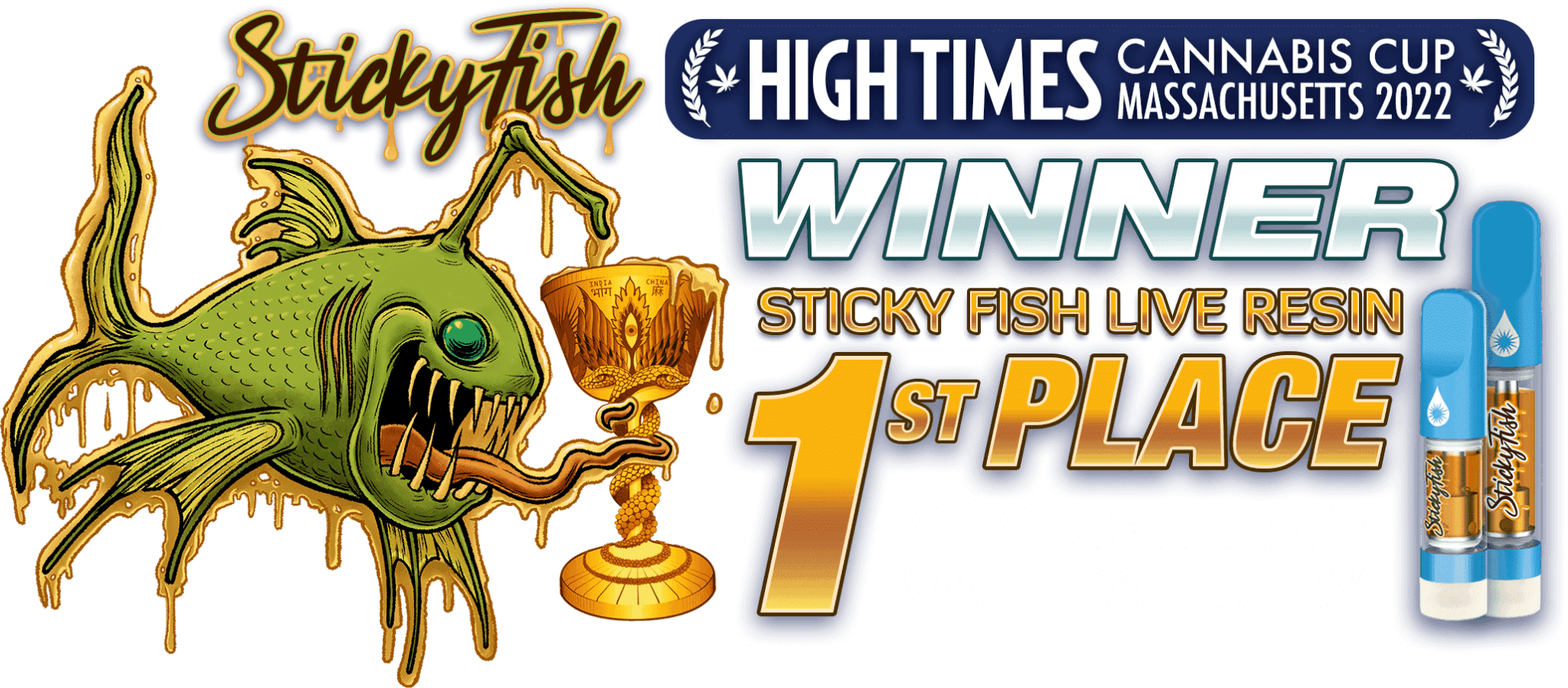 Live Resin Vapes, Pre-Rolls & Gummies in MA • Sticky Fish