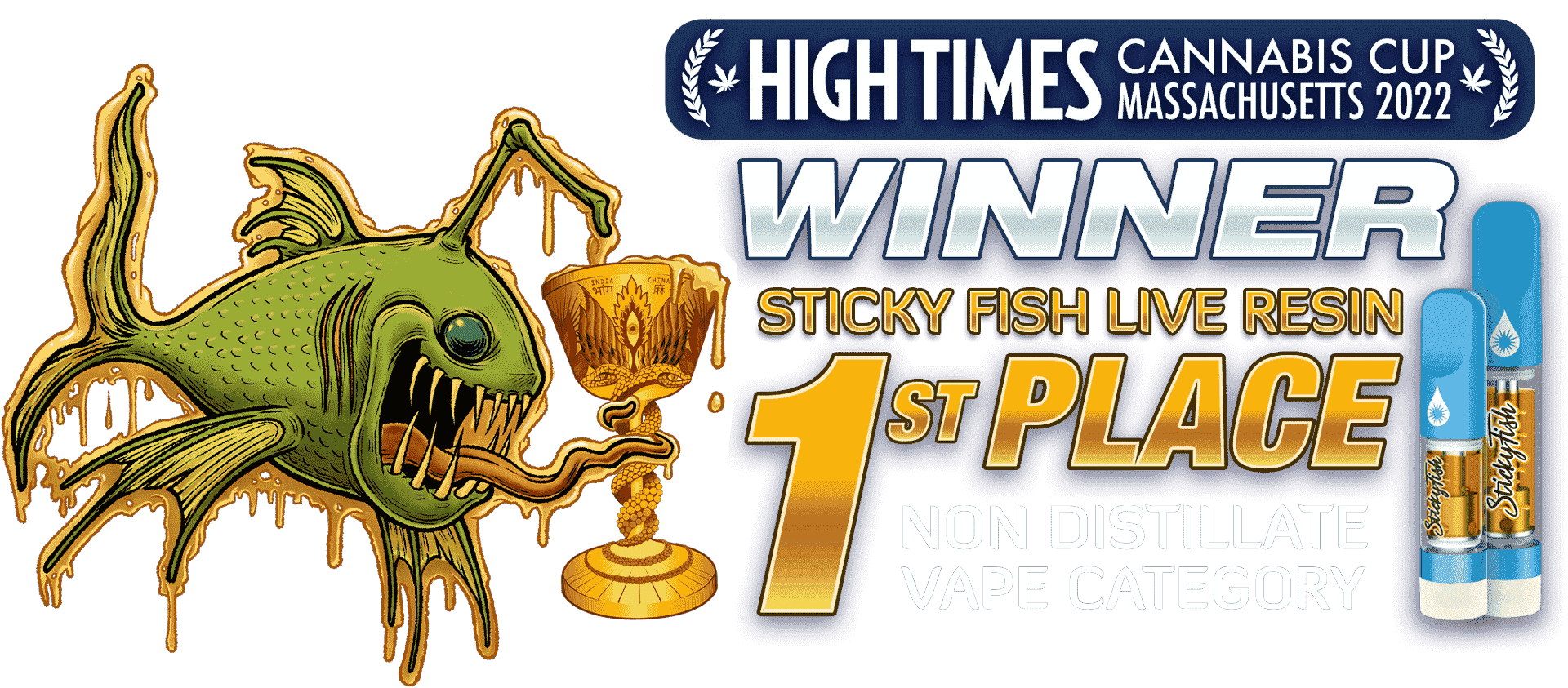 Live Resin Vapes, Pre-Rolls & Gummies in MA • Sticky Fish